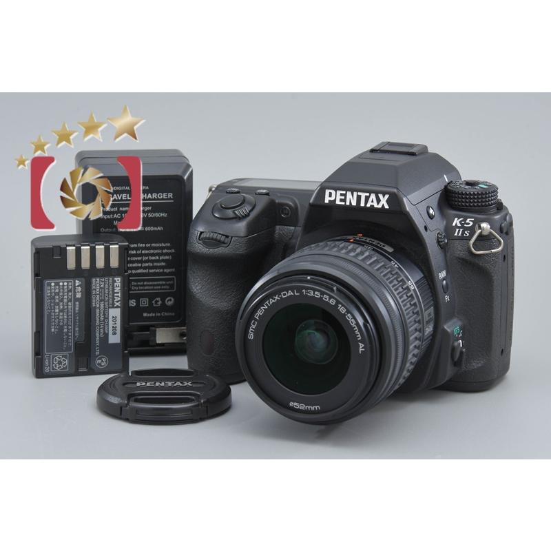 ペンタックス 【中古】PENTAX K-5 IIs + 18-55mm f/3.5-5.6 AL シャッター回数僅少 : 中古カメラのファイブスターカメラ - 通販 - Yahoo!ショッピング