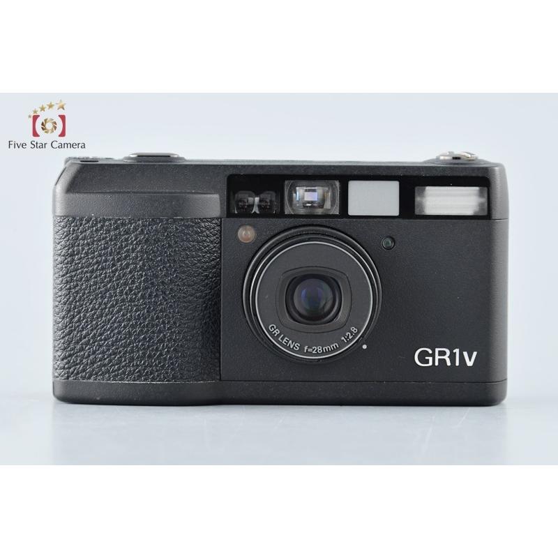 リコー 【中古】RICOH GR1v ブラック コンパクトフィルムカメラ : 中古カメラのファイブスターカメラ - 通販 - Yahoo!ショッピング