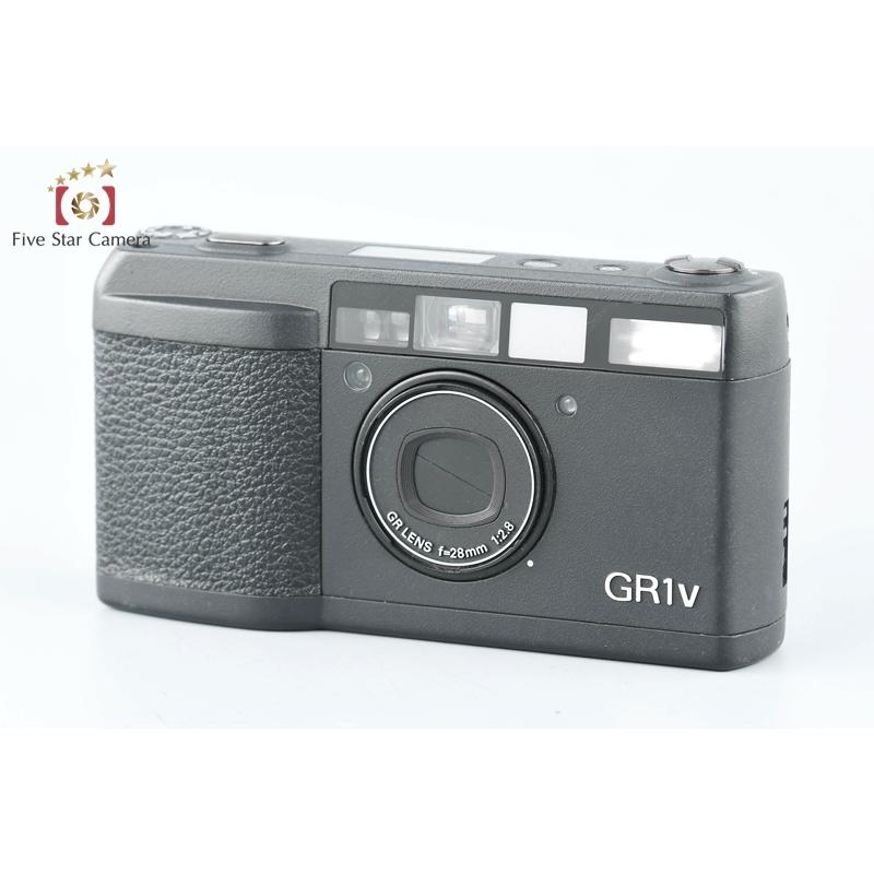 リコー 【中古】RICOH GR1v ブラック コンパクトフィルムカメラ : 中古カメラのファイブスターカメラ - 通販 - Yahoo!ショッピング