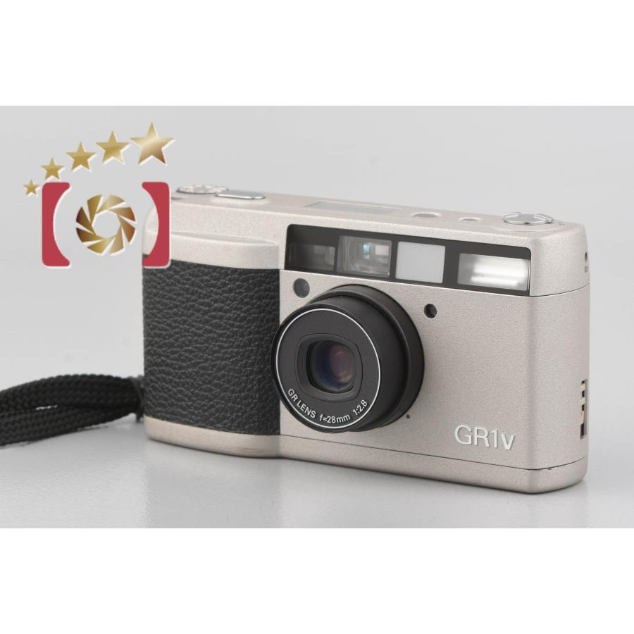 リコー 【中古】RICOH GR1v シルバー コンパクトフィルムカメラ : 中古カメラのファイブスターカメラ - 通販 - Yahoo!ショッピング