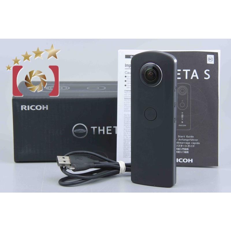 リコー 【中古】RICOH THETA S 360度カメラ 元箱付き : 中古カメラのファイブスターカメラ - 通販 - Yahoo!ショッピング