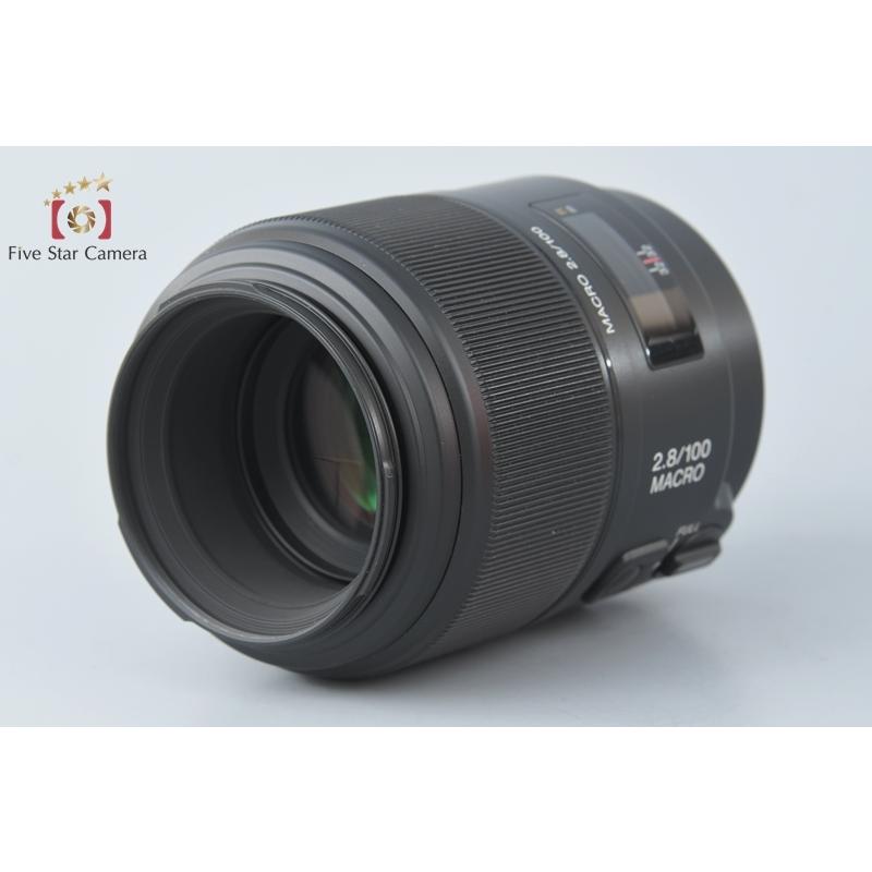 SONY 【中古】SONY ソニー 100mm f/2.8 MACRO SAL100M28 : 中古カメラのファイブスターカメラ - 通販 ...
