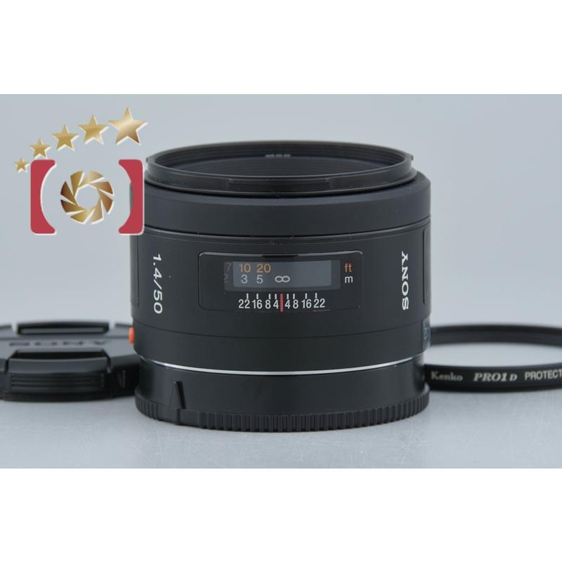SONY（ソニー） 【中古】SONY 50mm f/1.4 SAL50F14 : 中古カメラのファイブスターカメラ - 通販 - Yahoo ...