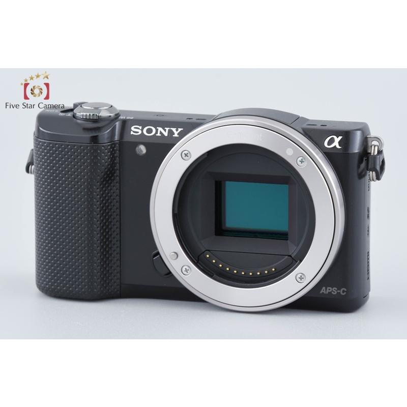 SONY（ソニー） 【中古】SONY α5000 ILCE-5000 ブラック ミラーレス一眼カメラ : 中古カメラのファイブスターカメラ ...