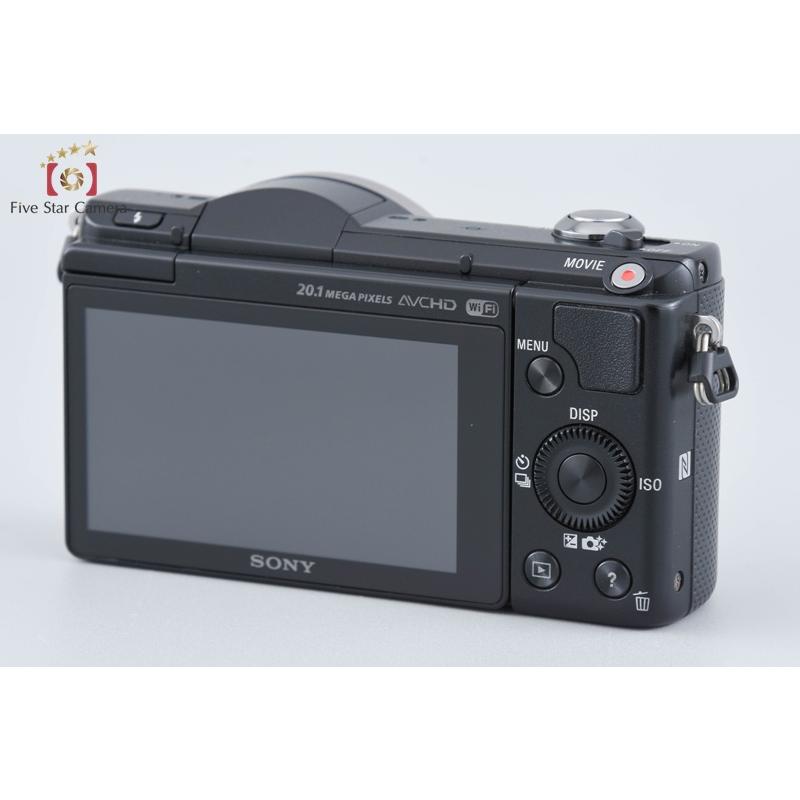 SONY（ソニー） 【中古】SONY α5000 ILCE-5000 ブラック ミラーレス一眼カメラ : 中古カメラのファイブスターカメラ ...