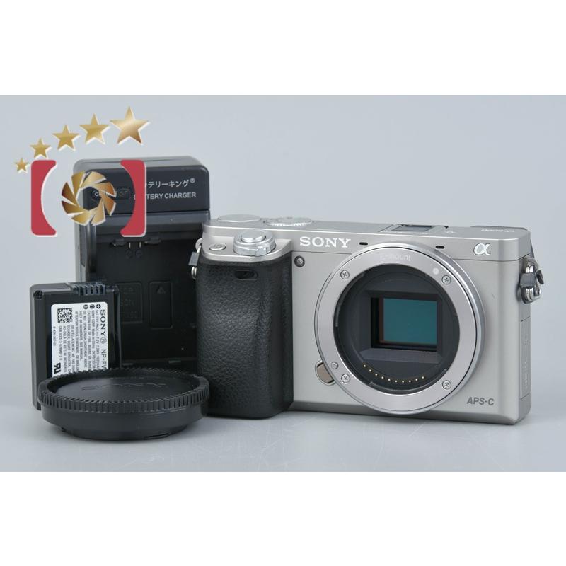 SONY 【中古】SONY ソニー α6000 ILCE-6000 シルバー ミラーレス一眼カメラ : 中古カメラのファイブスターカメラ - 通販 - Yahoo!ショッピング