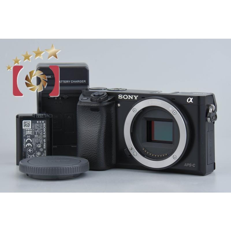 SONY 【中古】SONY ソニー α6000 ILCE-6000 ブラック ミラーレス一眼カメラ : 中古カメラのファイブスターカメラ - 通販 - Yahoo!ショッピング