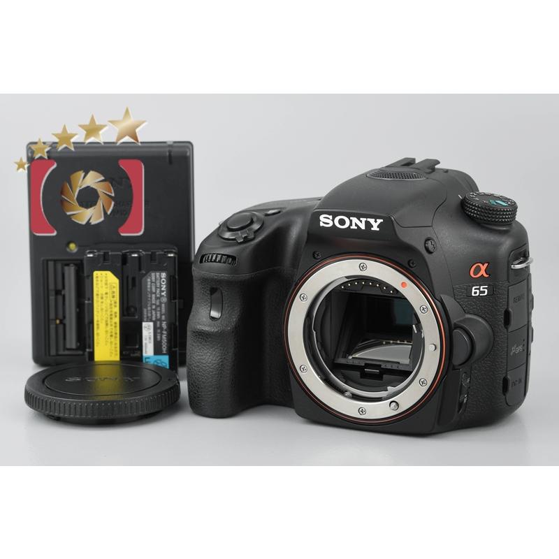 SONY 【中古】SONY ソニー α65 SLT-A65V デジタル一眼カメラ : 中古カメラのファイブスターカメラ - 通販 ...