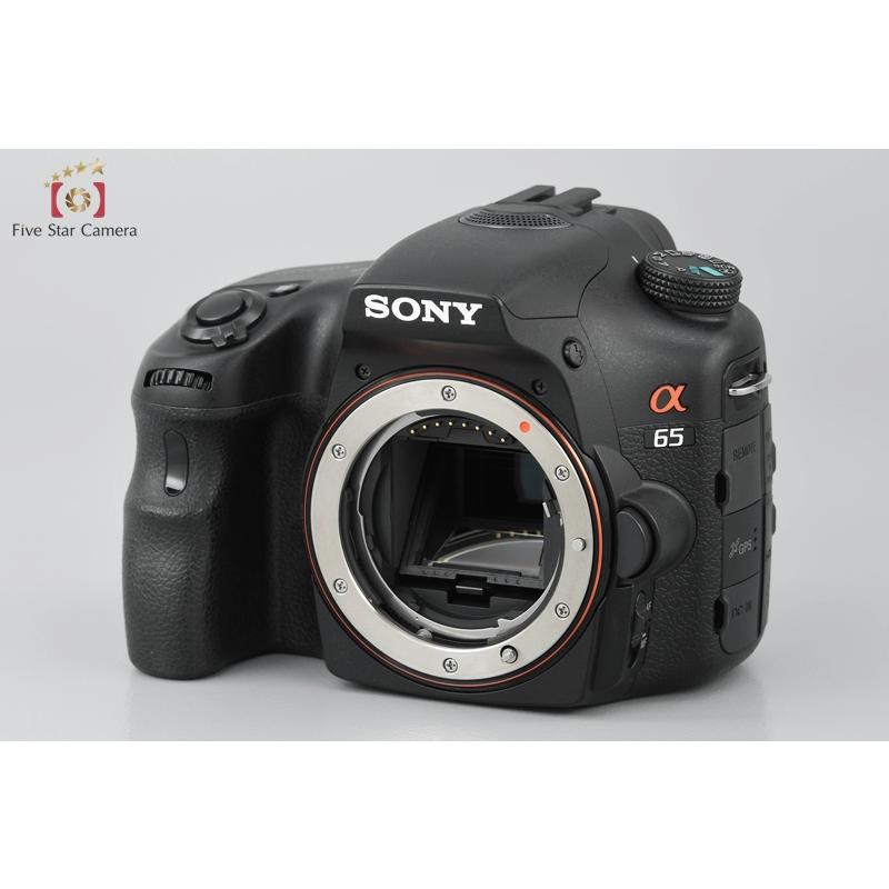 SONY 【中古】SONY ソニー α65 SLT-A65V デジタル一眼カメラ : 中古カメラのファイブスターカメラ - 通販 ...