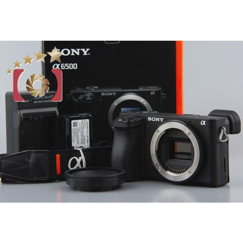 SONY 【中古】SONY ソニー α6500 ILCE-6500 ブラック ミラーレス一眼カメラ シャッター回数僅少 元箱付き : 中古カメラのファイブスターカメラ - 通販 - Yahoo ...