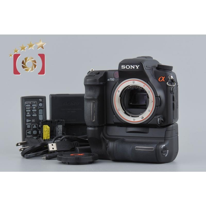 SONY 【中古】SONY ソニー α700 DSLR-A700 + VG-C70AM バッテリーグリップ : 中古カメラのファイブスター ...