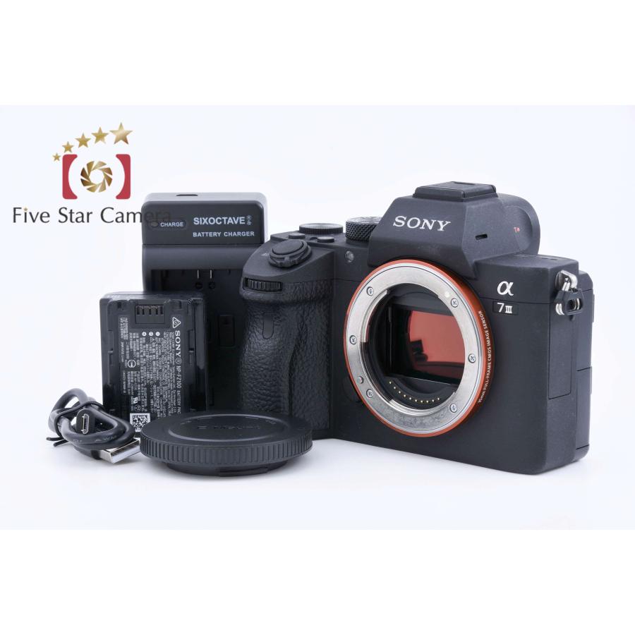 【中古】SONY ソニー α7III ILCE-7M3 ブラック ミラーレス一眼カメラ : sony-alpha-7iii-241208 ...