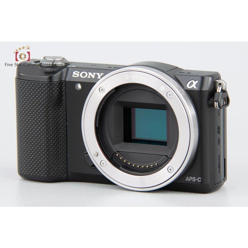 SONY（ソニー） 【中古】SONY α5000 ILCE-5000 ブラック ミラーレス一眼カメラ シャッター回数僅少 : 中古カメラの ...