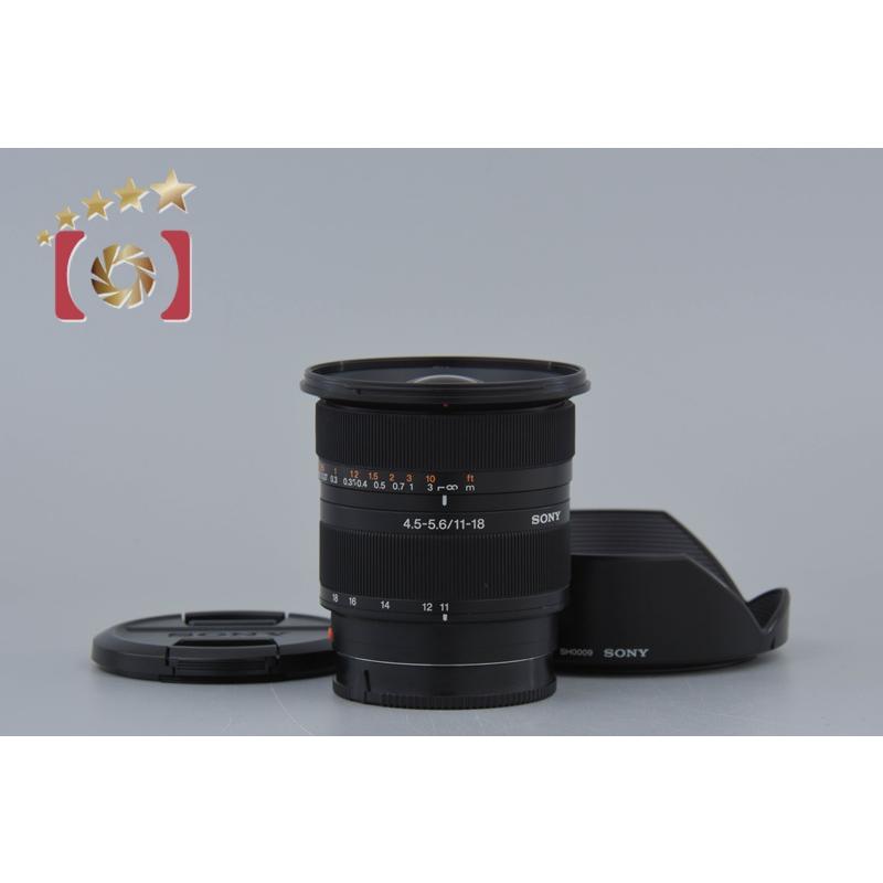SONY 【中古】SONY ソニー DT 11-18mm f/4.5-5.6 SAL1118 : 中古カメラのファイブスターカメラ - 通販 ...