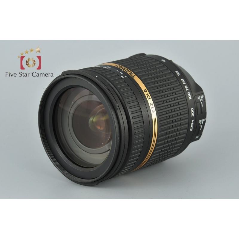 TAMRON 【中古】TAMRON タムロン B003 18-270mm f/3.5-6.3 Di II VC ニコン用 : 中古カメラの ...