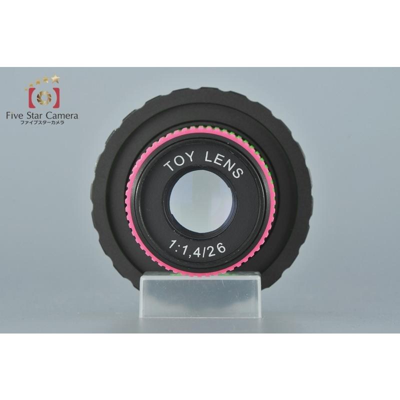 【中古】SLR Magic TOY lens 26mm f/1.4 :toylens-2614-0915-:中古カメラのファイブスターカメラ ...