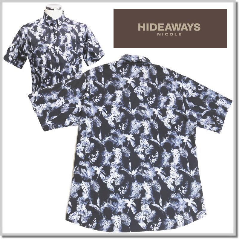 HIDEAWAYS NICOLE ハイダウエイ ボタニカルプリント半袖シャツ 3265-8100 : FIVE - 通販 - Yahoo!ショッピング