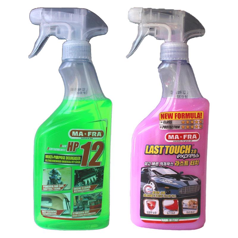 MA-FRA Last Touch Express (ラストタッチエクスプレス) ＋ HP12 (多目的洗浄剤) セット 500ml ...