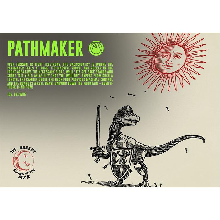 The Bakery ザベーカリー スノーボード 板 PATHMAKER CAN I GO OUT 24-25 モデル : F.JANCK ...