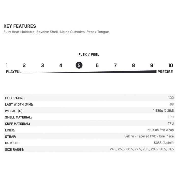K2 ケーツー スキーブーツ REVOLVE PRO 24-25 モデル : 225k23016 : F.JANCK Yahoo!店 - 通販 - Yahoo!ショッピング
