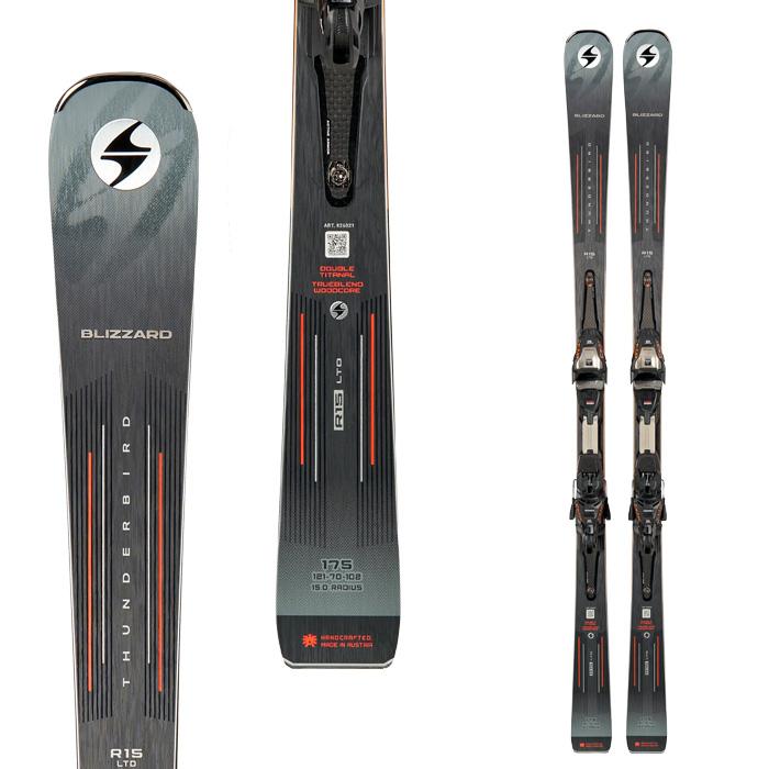 BLIZZARD ブリザード スキー板 THUNDERBIRD R15 LTD +COMP 12 DEMO ビンディングセット 25-26 ...