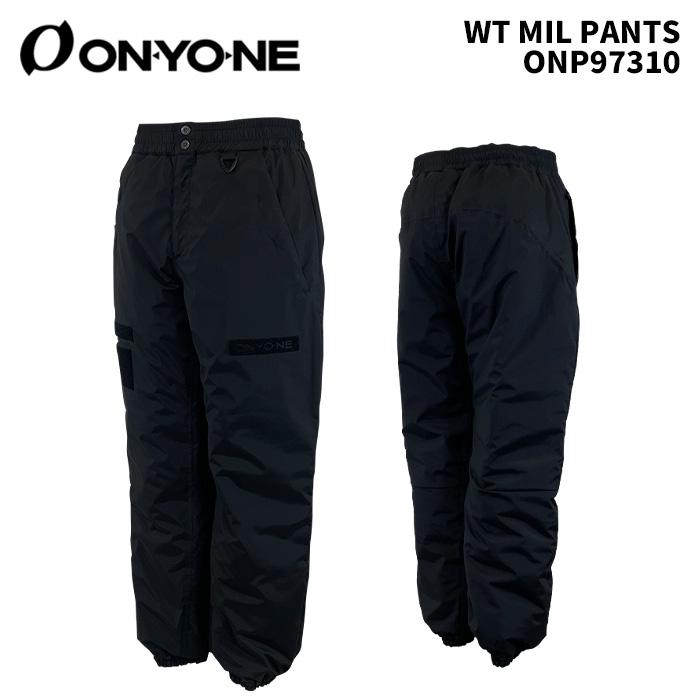 ONYONE ONP97310 WT MIL PANTS 24-25(2025)モデル オンヨネ スキーウェア パンツ : F.JANCK Yahoo!店 - 通販 - Yahoo!ショッピング