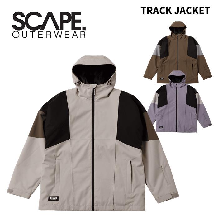 SCAPE エスケープ ウェア TRACK JACKET 24-25(2025)モデル ジャケット : F.JANCK Yahoo!店 - 通販 - Yahoo!ショッピング