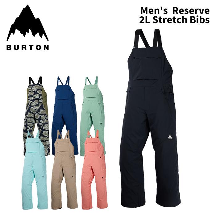 eb's（エビス） BURTON バートン ウェア Men's Reserve 2L Stretch Bibs 25-26(2026)モデル ...