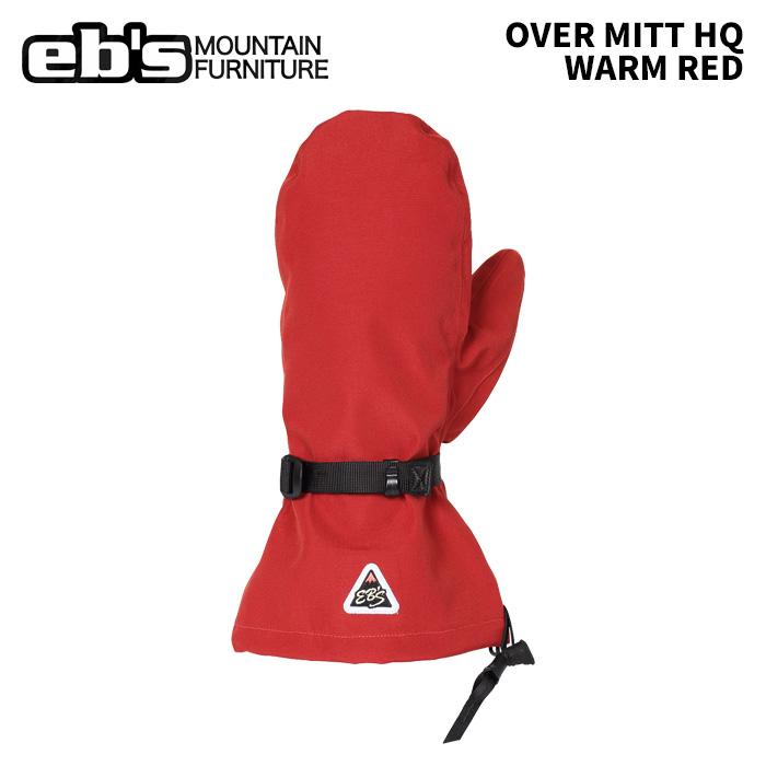 eb's エビス OVER MITT HQ WARM RED オーバーミットハイクオリティー オーバーミトングローブ 25-26モデル : F ...