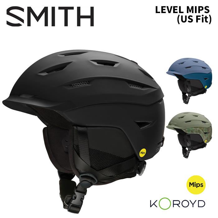 SMITH スミス ヘルメット LEVEL MIPS (US Fit) 25-26モデル : F.JANCK Yahoo!店 - 通販 ...