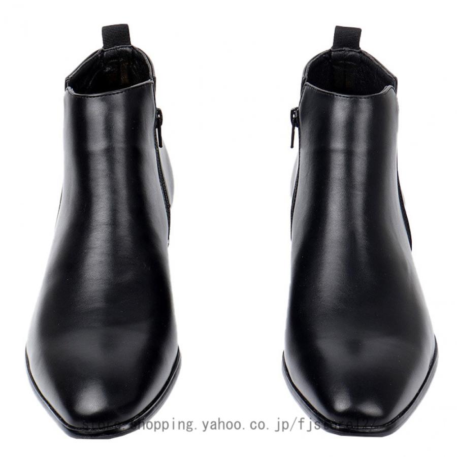 サイドゴアブーツ メンズ 牛革 ショートブーツ ビジネスシューズ ブランド 撥水加工 靴 ブーツ ラウンドトゥ プレーントゥ 黒 茶 ブラック ブラウン : n04-y8c-gtrfd ...