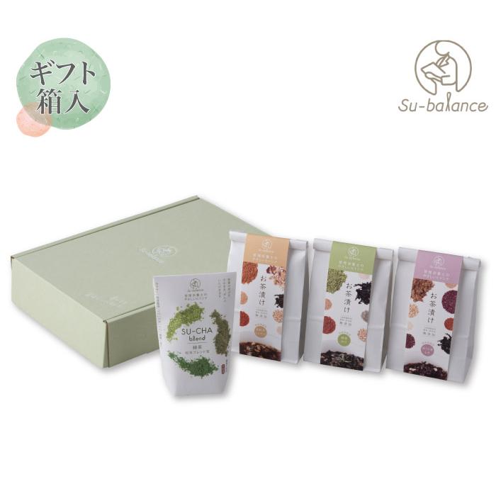 Su-balance 奈良産大和茶 お茶漬け・粉末茶 味わいセット FN0N7 : 福田屋百貨店 - 通販 - Yahoo!ショッピング
