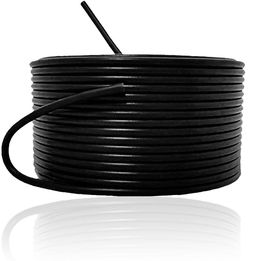 KIVケーブル 2sq ＜黒＞ 600Vケーブル 電気機器用ビニル絶縁電線 絶縁キャップ付き（切り売り1m〜）1m :kiv2-100-BK:FKK - 通販 - Yahoo!ショッピング