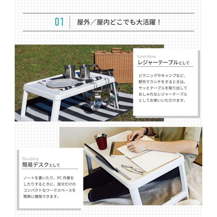 ミニテーブル 折りたたみ プラスチック おしゃれ 白 コンパクト テーブル シンプル 一人暮らし 軽い インテリア :nit-16wh:エフコルメ Yahoo!店 - 通販 - Yahoo ...