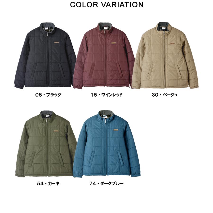 First Down Firstdown The Basic ファーストダウン メンズ ソフトシェル 中綿ジャケット スタンドジャケット 裏