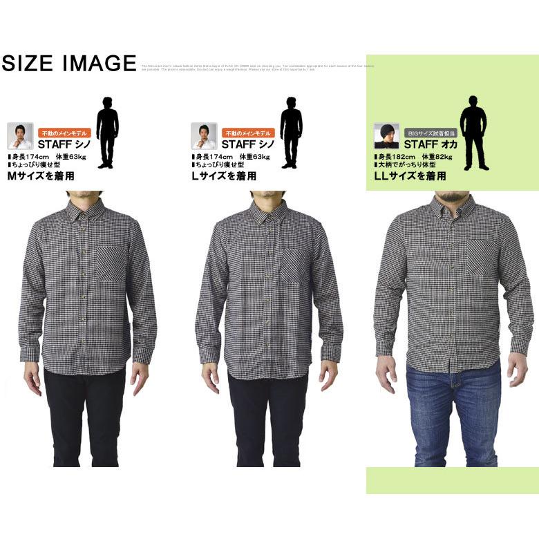 FIRSTDOWN the basic ファーストダウン ネルシャツ メンズ 長袖 起毛シャツ 厚手 ボタンダウン トップス 秋 冬 B8L【パケ1】 :b8l:FLAG ON CREW ...