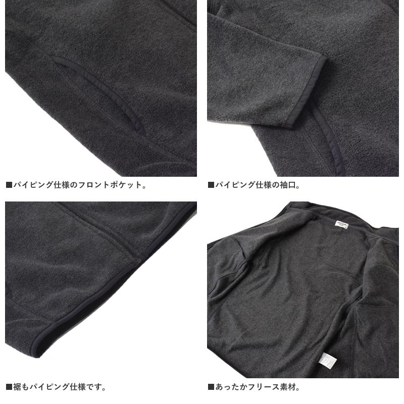 FIRST DOWN（ファーストダウン） FIRSTDOWN thebasic メンズ 切替 マイクロフリースジャケット ジップアップ ジッパータブ アウトドア 起毛 秋冬 アウター C8A ...
