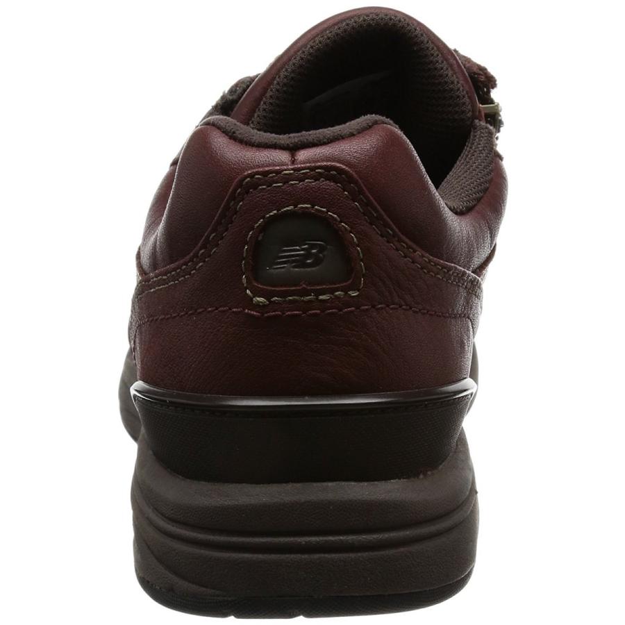 New Balance スニーカー ニューバランス new balance ウォーキングシューズ メンズ MW585 WB ウッド ブラウン EE 2E 幅標準やや小さめ ファスナー付 本革 ...