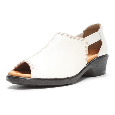 ムーンスター スポルス MoonStar 女性用 SPORTH サンダル 撥水 本革 3E SP9331-WHITE-ホワイト レディース ...