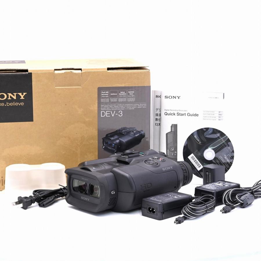 新品級｜ SONY デジタル録画双眼鏡 DEV-3 ポロプリズム式 光学10倍 : フラッグシップカメラ - 通販 - Yahoo!ショッピング