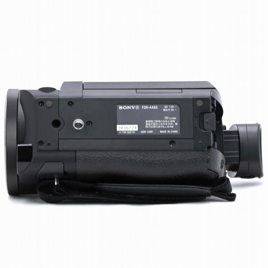 ソニー SONY FDR-AX60 B ブラック デジタル4Kビデオカメラレコーダー : 6632 : フラッグシップカメラ - 通販 ...