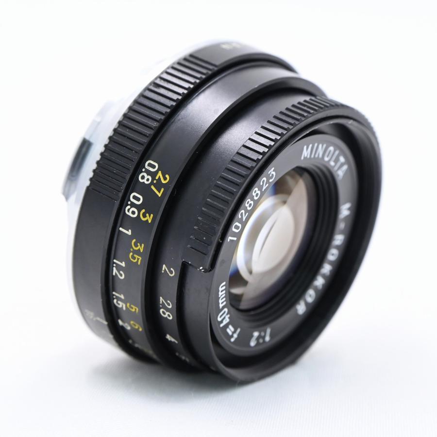 ミノルタ Minolta M-ROKKOR 40mm F2 : フラッグシップカメラ - 通販 - Yahoo!ショッピング