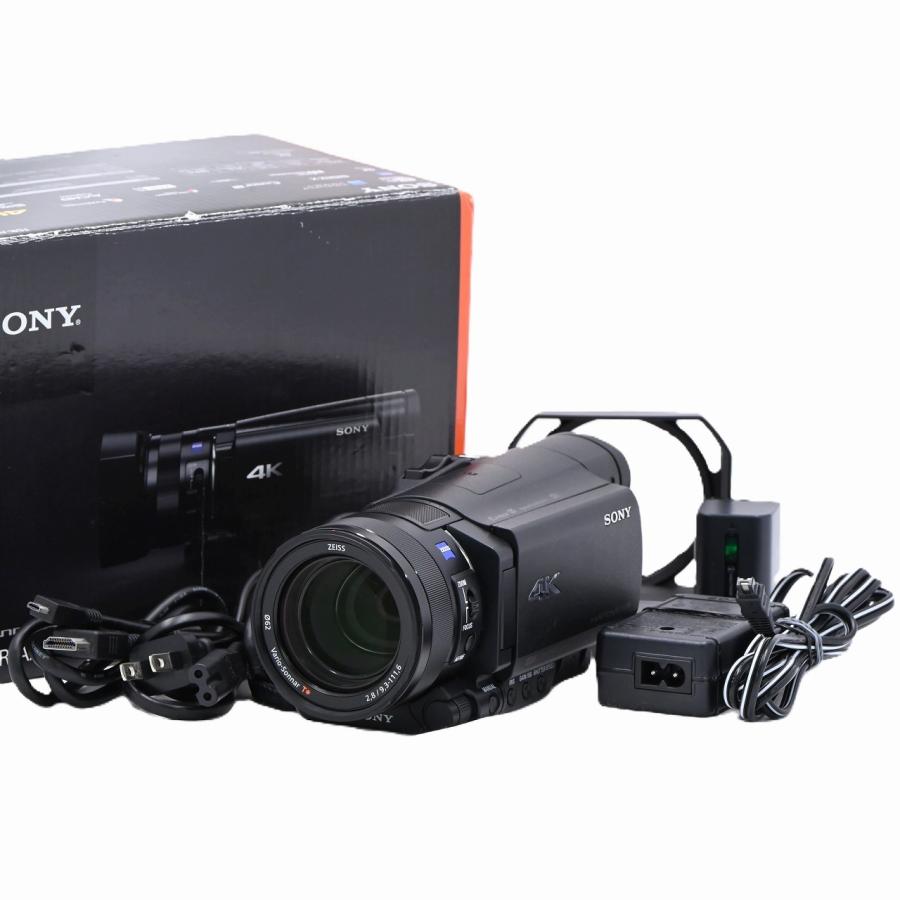 ソニー SONY FDR-AX100 4K 光学12倍 ブラック Handycam : フラッグシップカメラ - 通販 - Yahoo!ショッピング