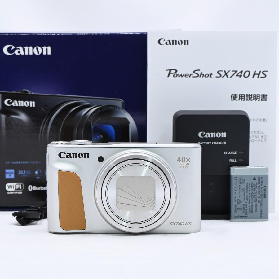 キヤノン Canon PowerShot SX740 HS シルバー : フラッグシップカメラ - 通販 - Yahoo!ショッピング