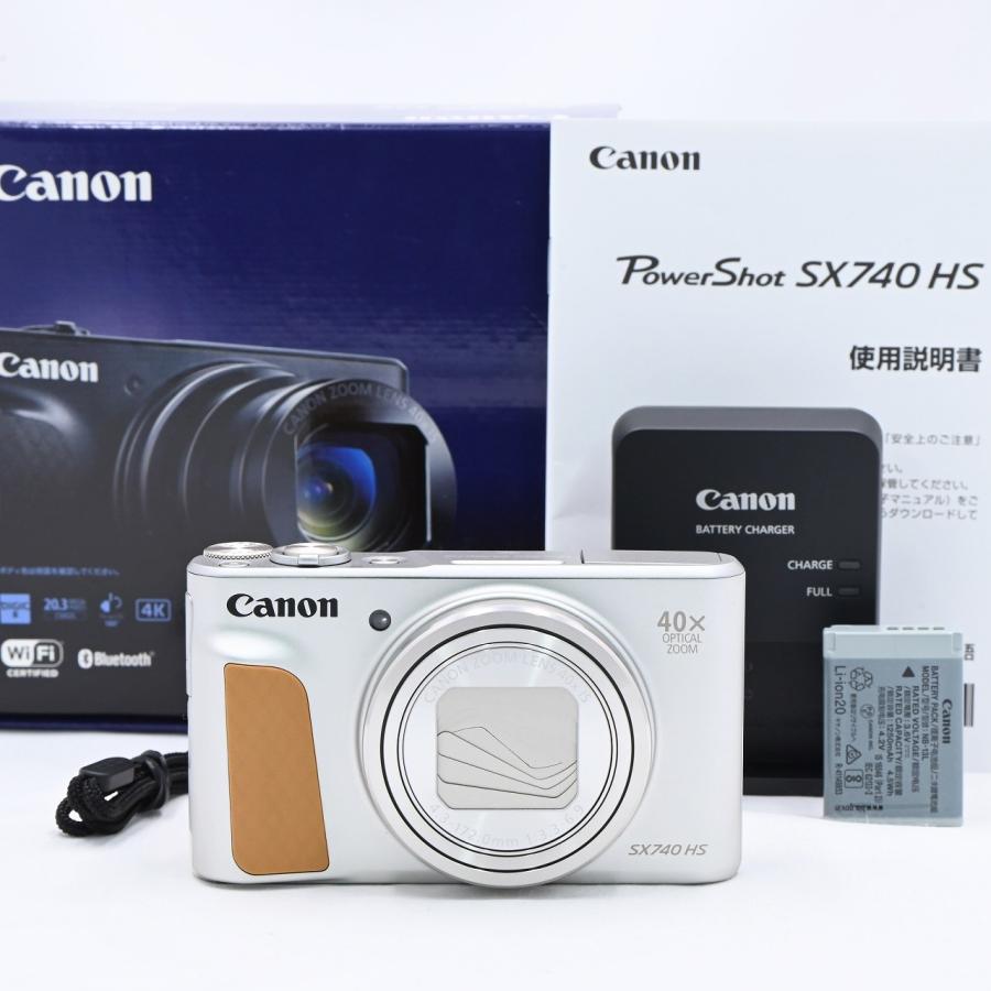 キヤノン Canon PowerShot SX740 HS シルバー : フラッグシップカメラ - 通販 - Yahoo!ショッピング