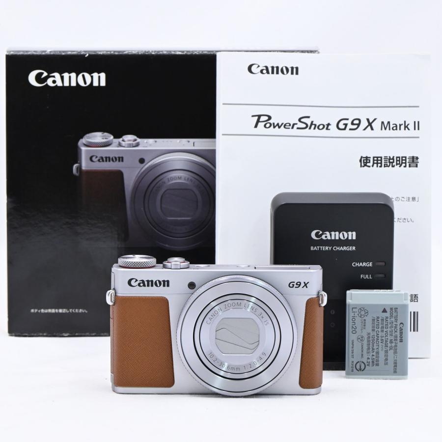 キヤノン Canon PowerShot G9X Mark II シルバー : フラッグシップカメラ - 通販 - Yahoo!ショッピング