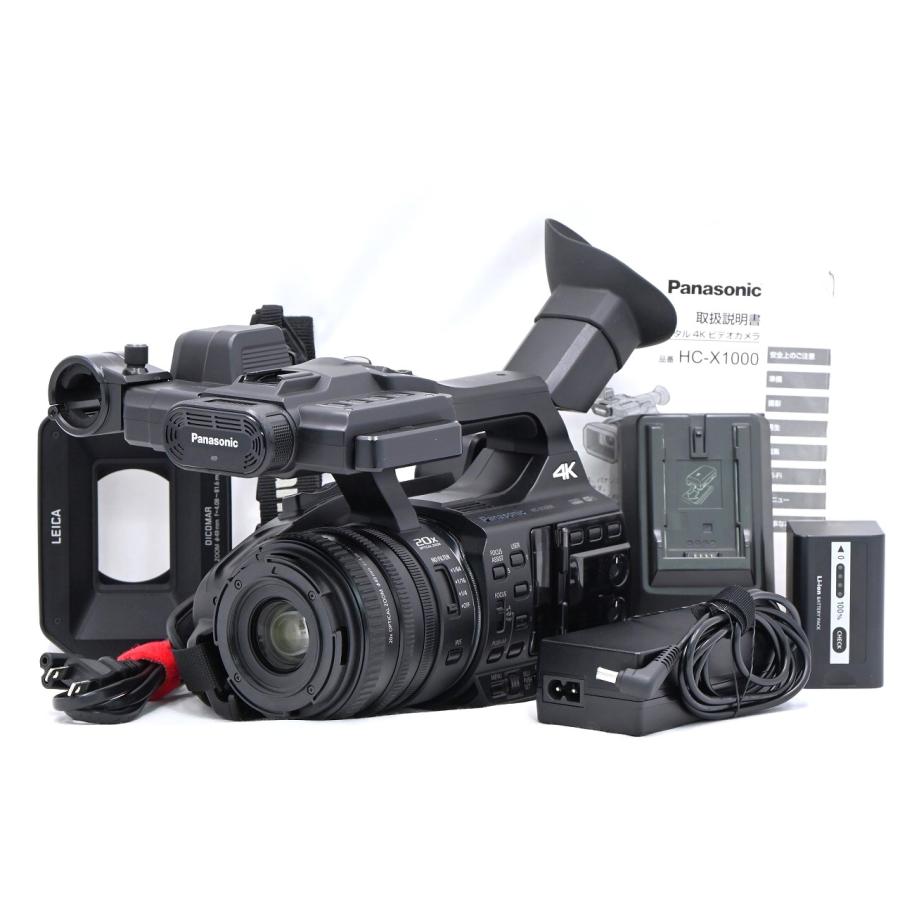 パナソニック Panasonic HC-X1000-K デジタル4Kビデオカメラ : フラッグシップカメラ - 通販 - Yahoo!ショッピング