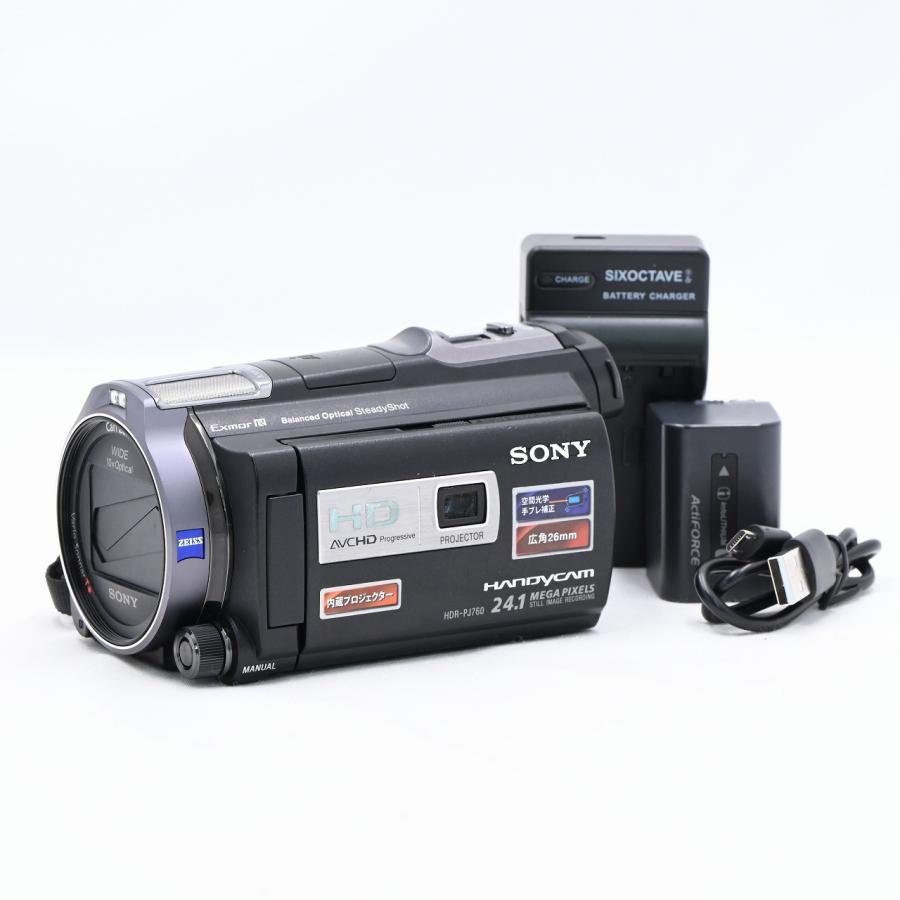 ソニー SONY HDR-PJ760V ブラック : フラッグシップカメラ - 通販 - Yahoo!ショッピング