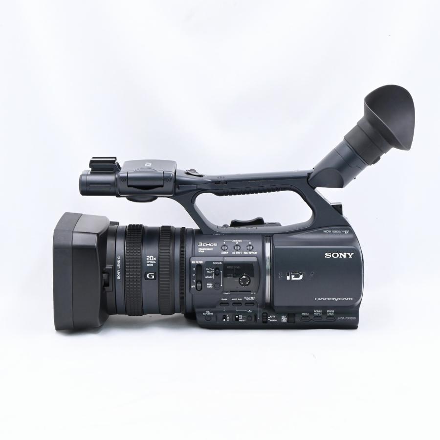 SONY ソニー デジタルHDビデオカメラレコーダー ブラック HDR-FX1000 : フラッグシップカメラ - 通販 - Yahoo!ショッピング