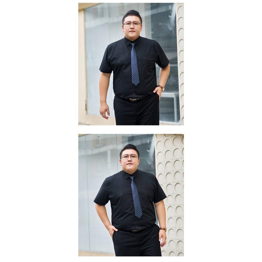 シャツ メンズ 半袖 大きいサイズ L~8XL ぽっちゃりさん ノーアイロン ワイシャツ ビッグサイズ ビジネス カジュ : フラグシップ21 - 通販 - Yahoo!ショッピング